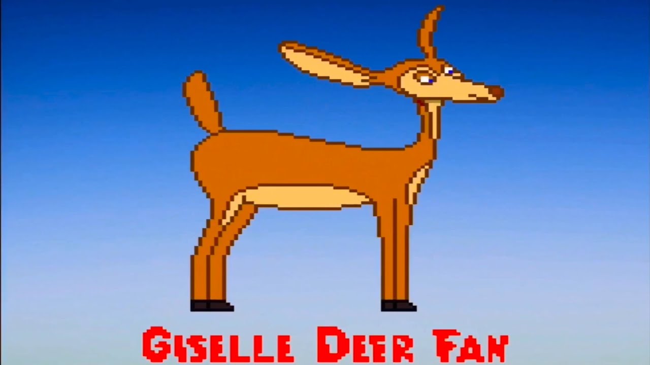 Whippet’s outer channel Giselle deer fan - YouTube