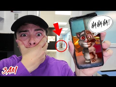 (POSSESSED) DO NOT CALL TALKING TOM AT 3 AM!! *THIS IS WHY* (HE CAME TO LIFE)