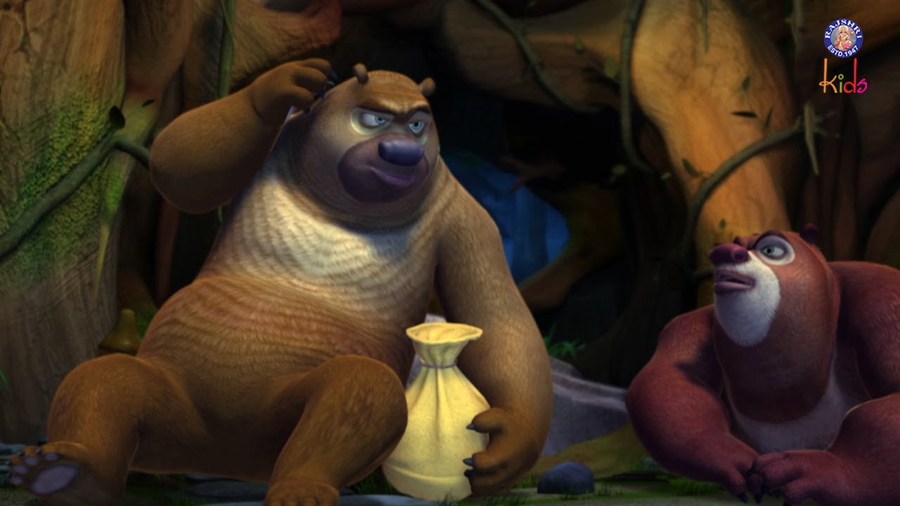 Bablu Dablu Hindi Cartoon Big Magic | Bhalu Ko Lagi Bhuk | Bablu Dablu ...