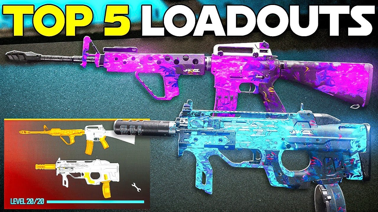 *NEW* TOP 5 META LOADOUTS AFTER UPDATE! (Warzone Meta Loadouts) MW3 ...