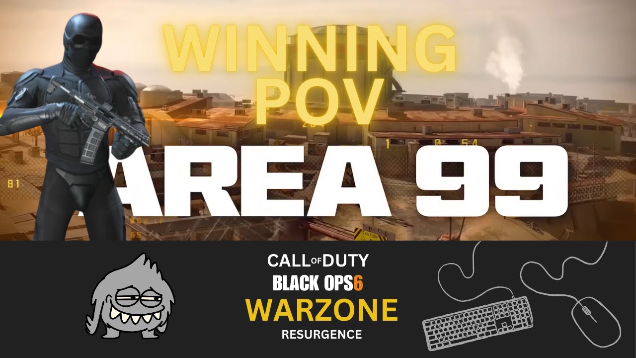 🔥 INSANE WIN in COD BO6 Warzone Resurgence (Area 99) | High-Kill ...