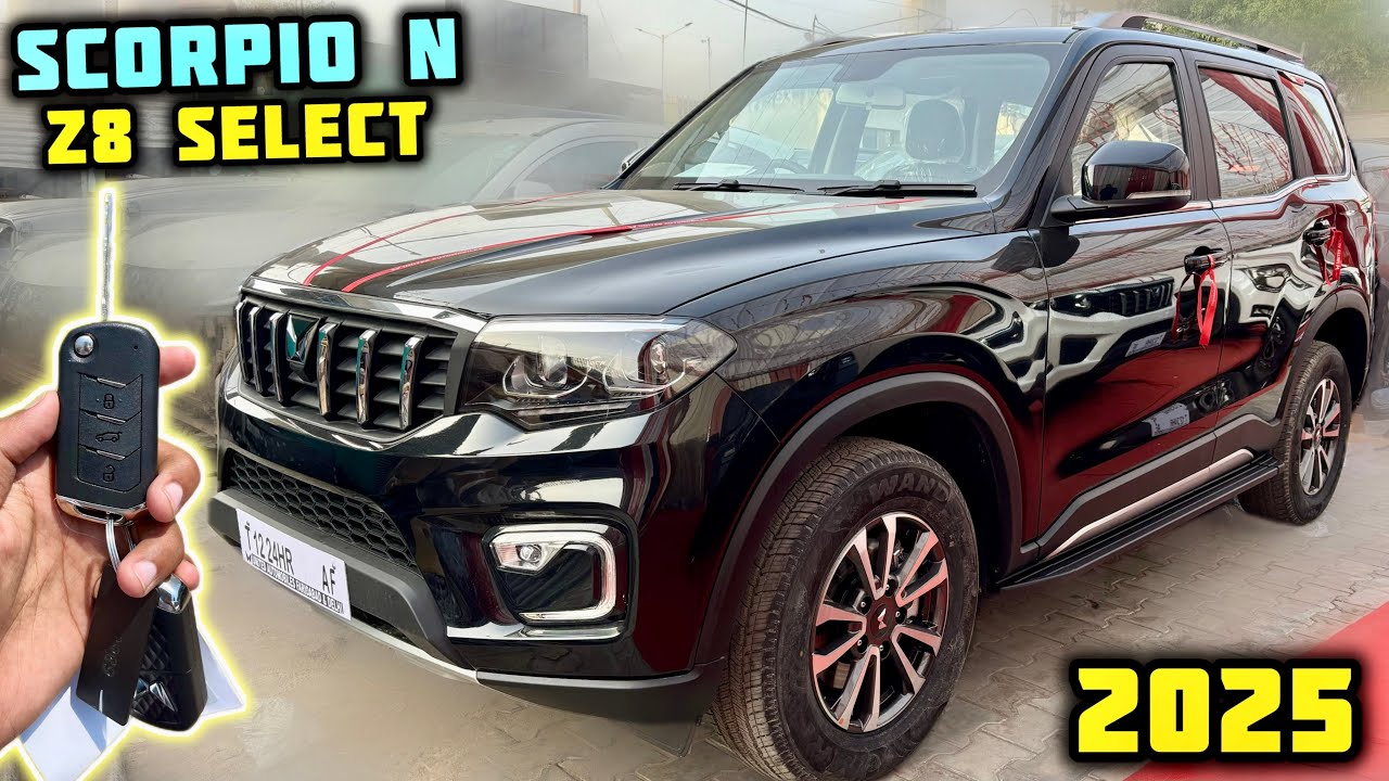 Mahindra Scorpio N Z8 Select 2025 Model Review Scorpio N Z8 Select ...
