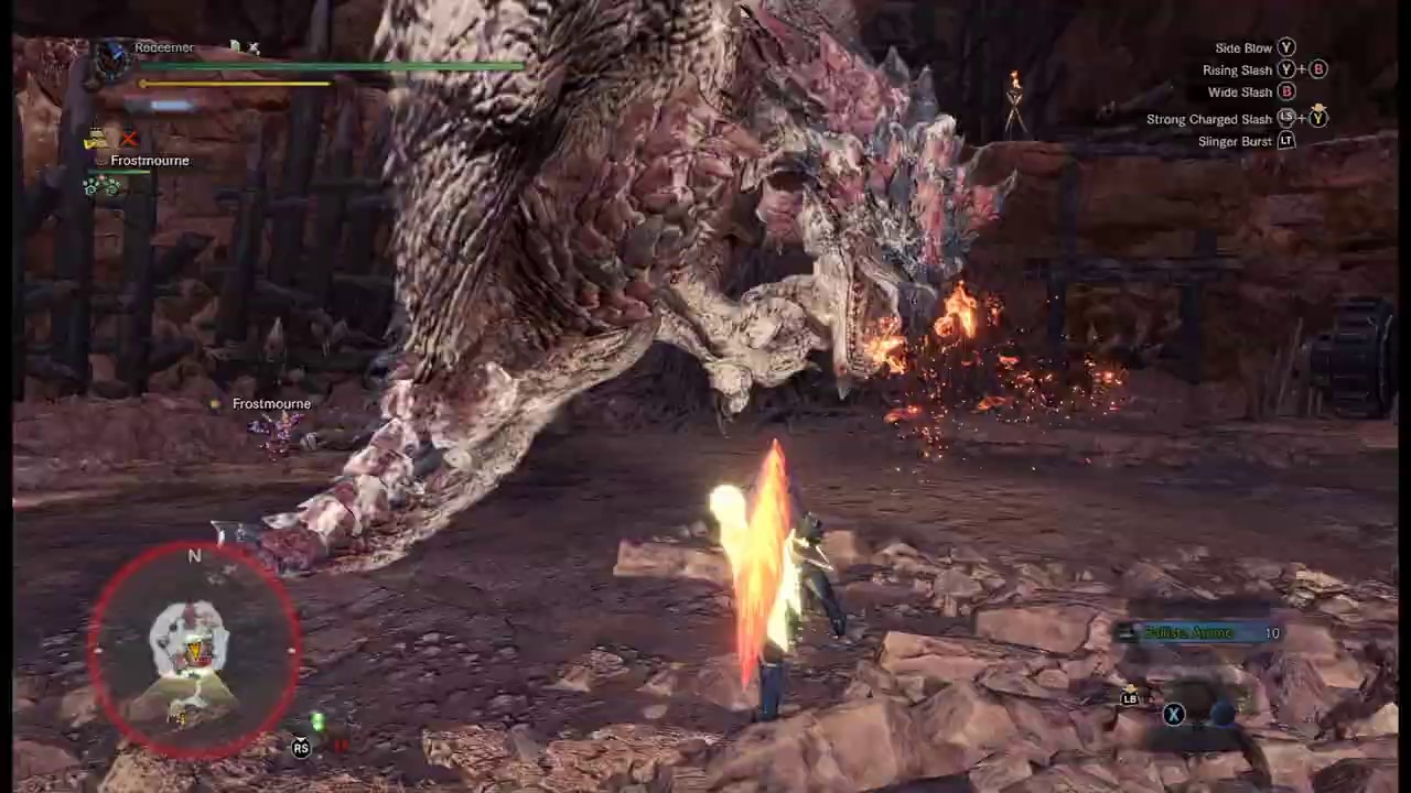 Lightbreak Blade (Brachidios Greatsword) severs tail with 3 hits - YouTube