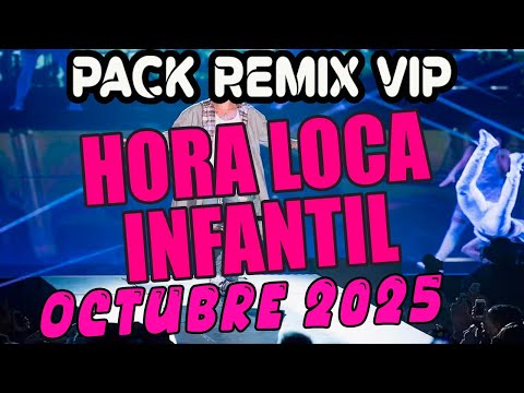 hora loca infantil octubre 2025