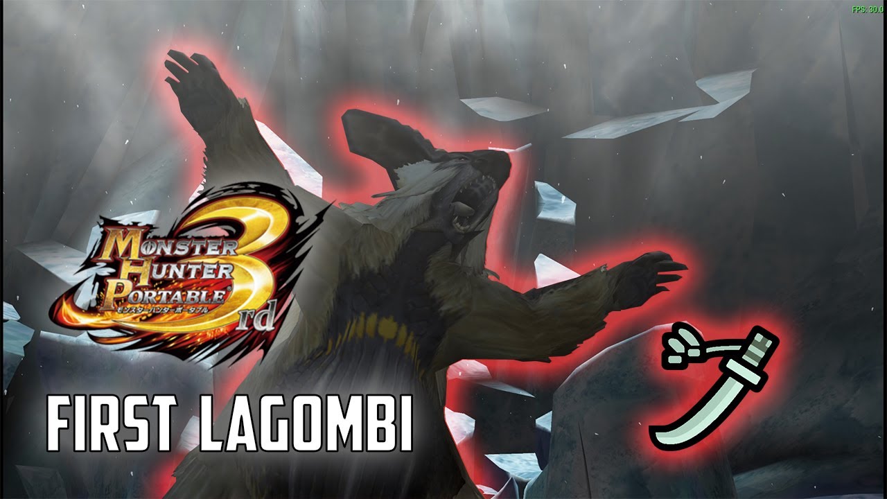 Return to MHP3rd | First Lagombi [Longsword] - YouTube