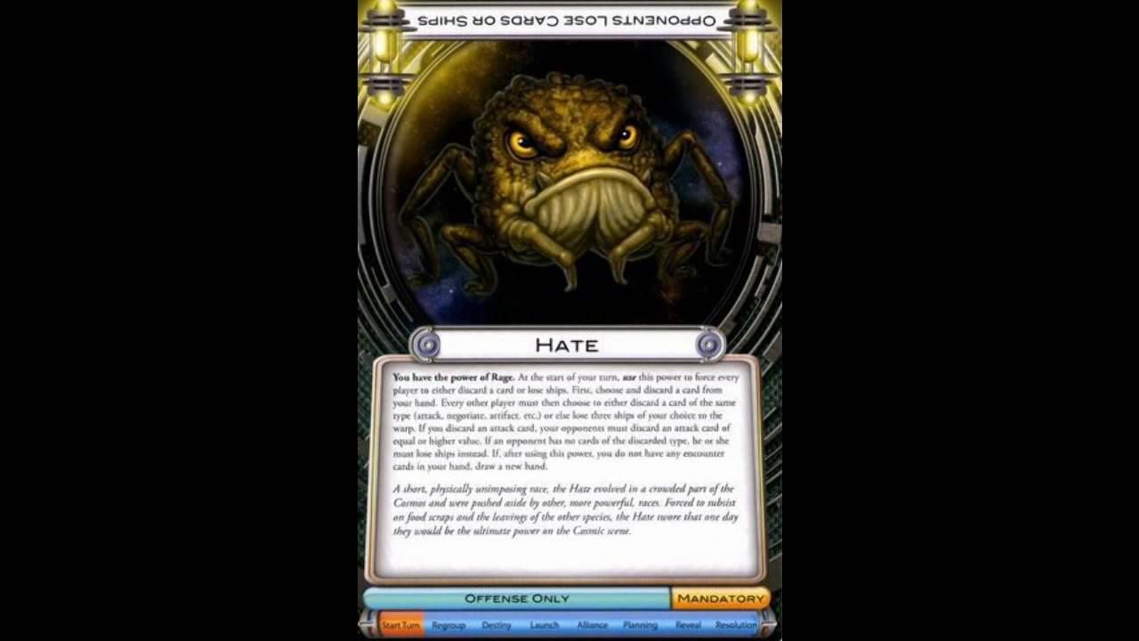 Cosmic Encounter Aliens (base set) - YouTube