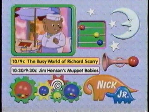 Nick Jr. 1997 Commercial Break Compilation Ft. Face - YouTube