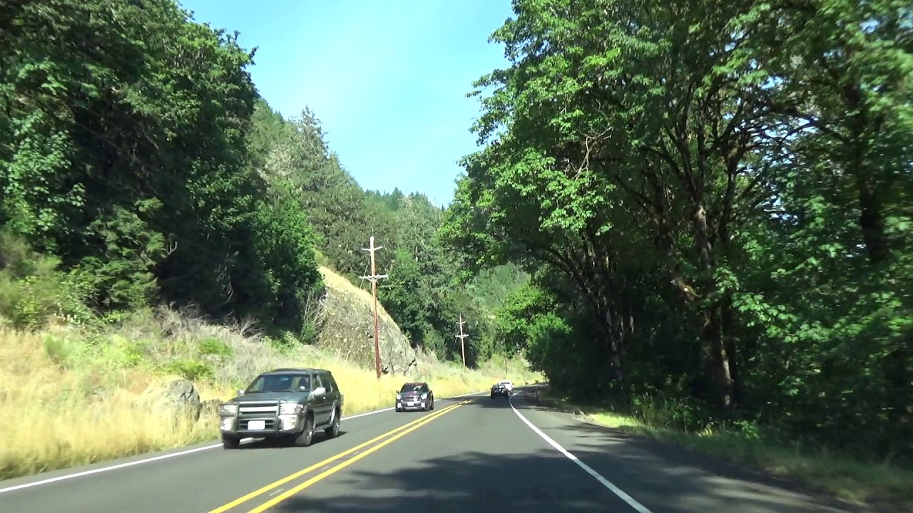 201708201655 - Driving: Oregon Highway 38 - Eastbound from Scottsburg ...