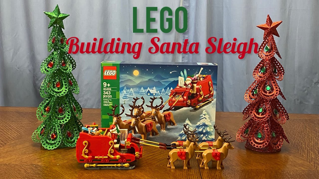 LEGO Building Santa‘s Sleigh - YouTube