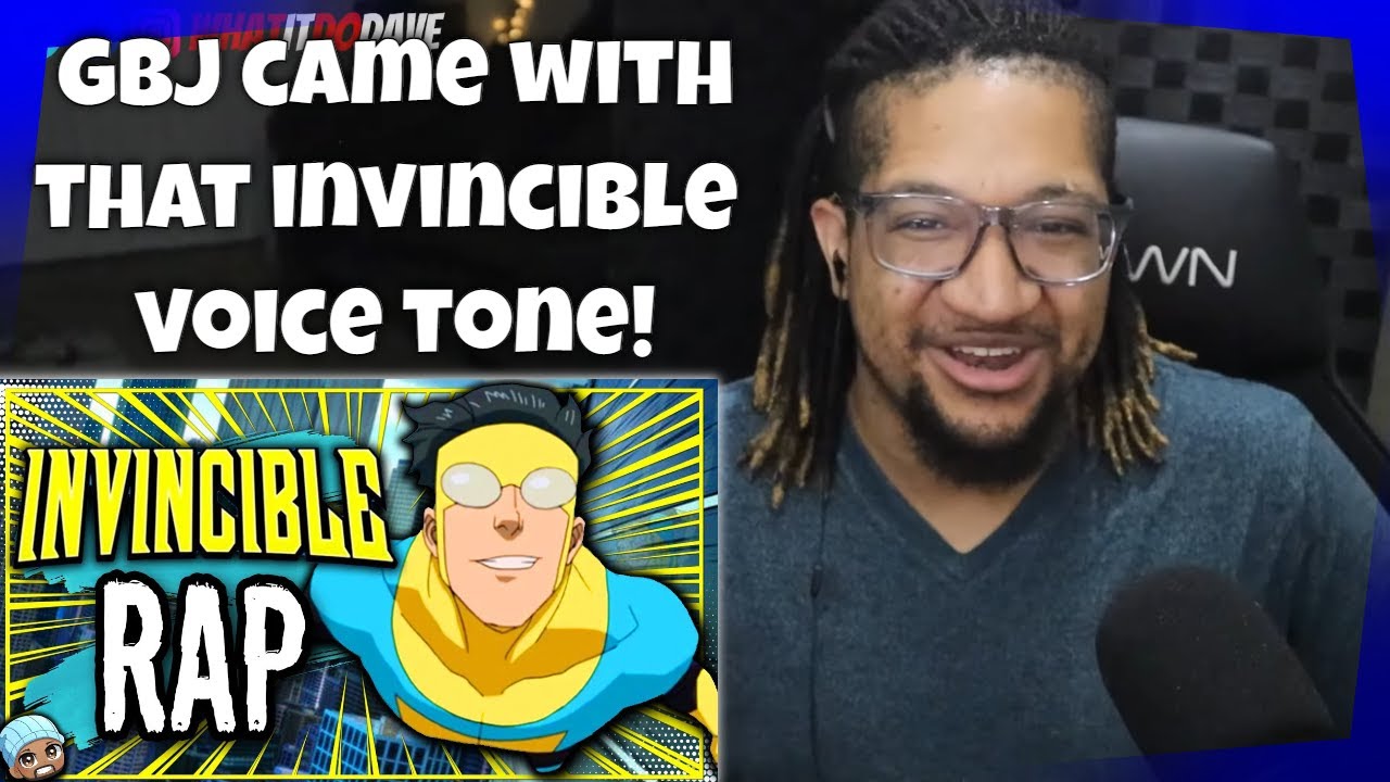 Reaction to Invincible Rap | "I Am Invincible" | GameboyJones [Omni-Man ...