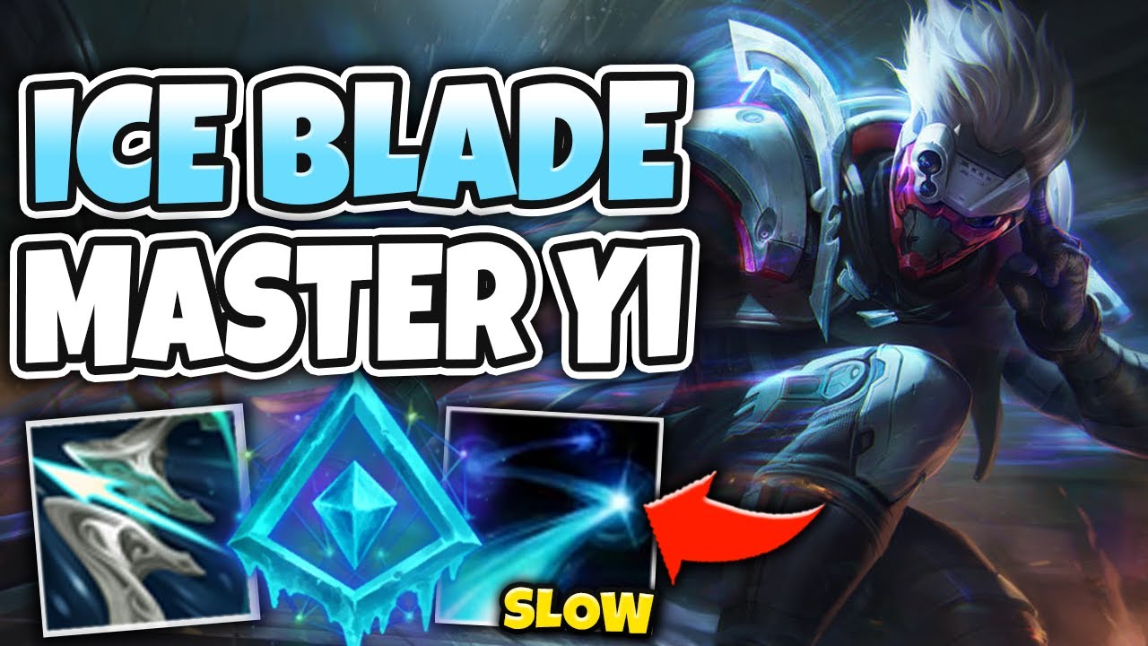 NOBODY CAN KITE ICE BLADE MASTER YI! (SLOW WITH ALPHA STRIKE) - League ...
