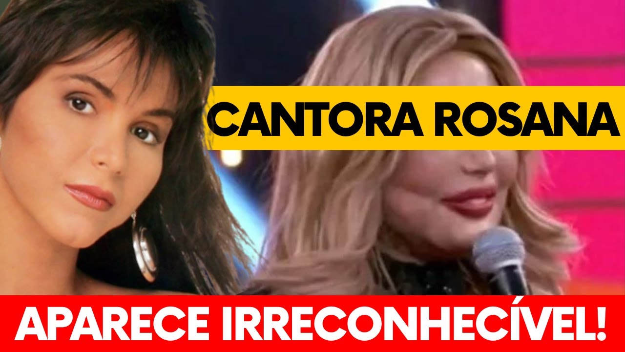 Cantora Rosana no Domingão do Huck! Cantora Rosana aparece ...