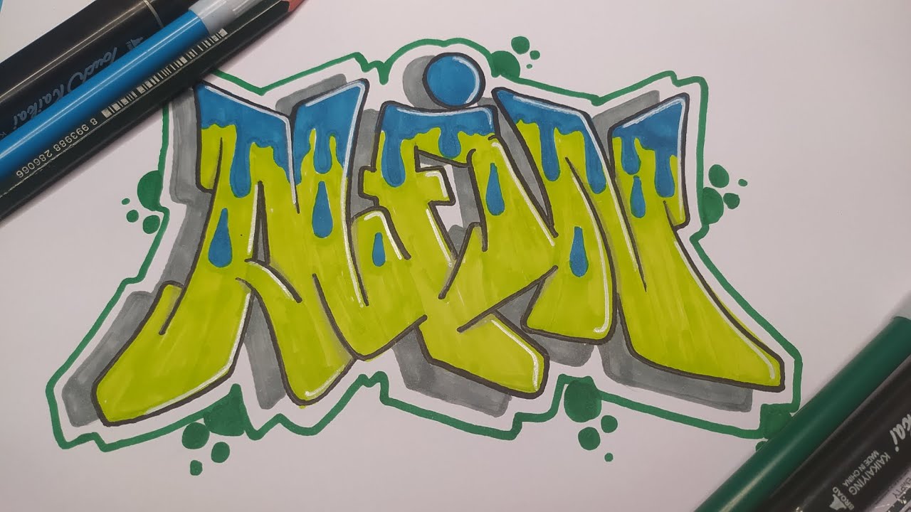 graffiti lagi dan yang simpel lagi, (Alfin) - YouTube