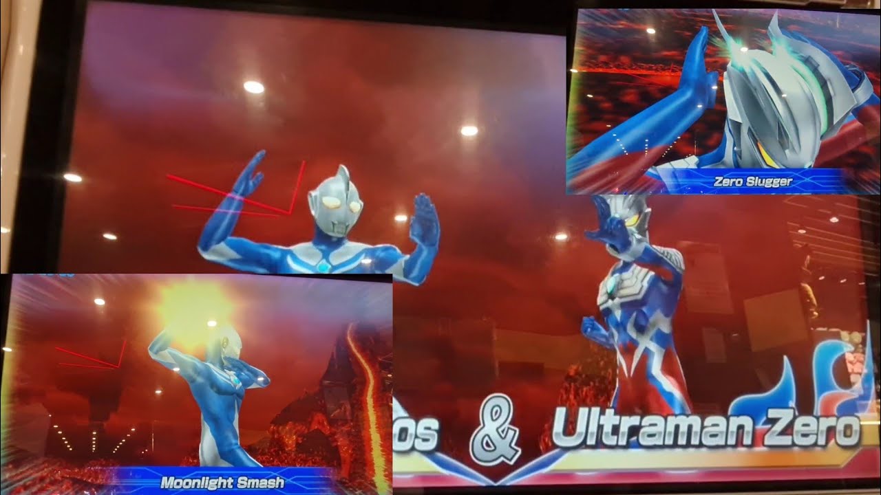 Ultraman Fusion Fight R/B - Ultraman Zero & Ultraman Cosmos!! - YouTube