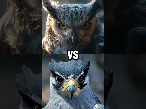 Kuşlar Aleminin En Güçlüsü (Kartal Vs Şahin) #animals #eagles #wildlife #crow #fight #shoebird #owl