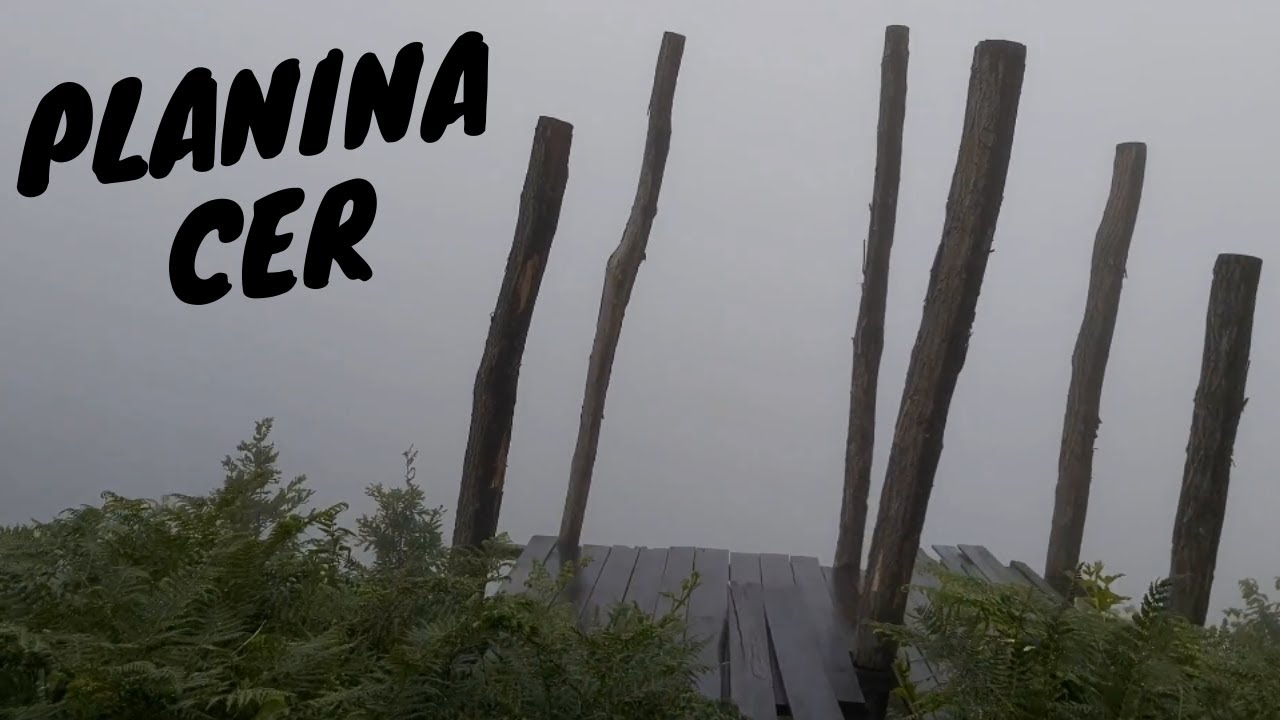 Planina Cer - Jednodnevni izlet, setnja po kisi i magli kroz sumu - YouTube