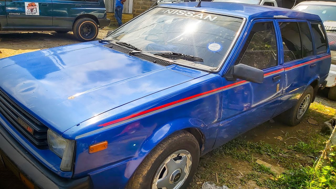 36 Years Old Nissan Ad Wagon Car - YouTube
