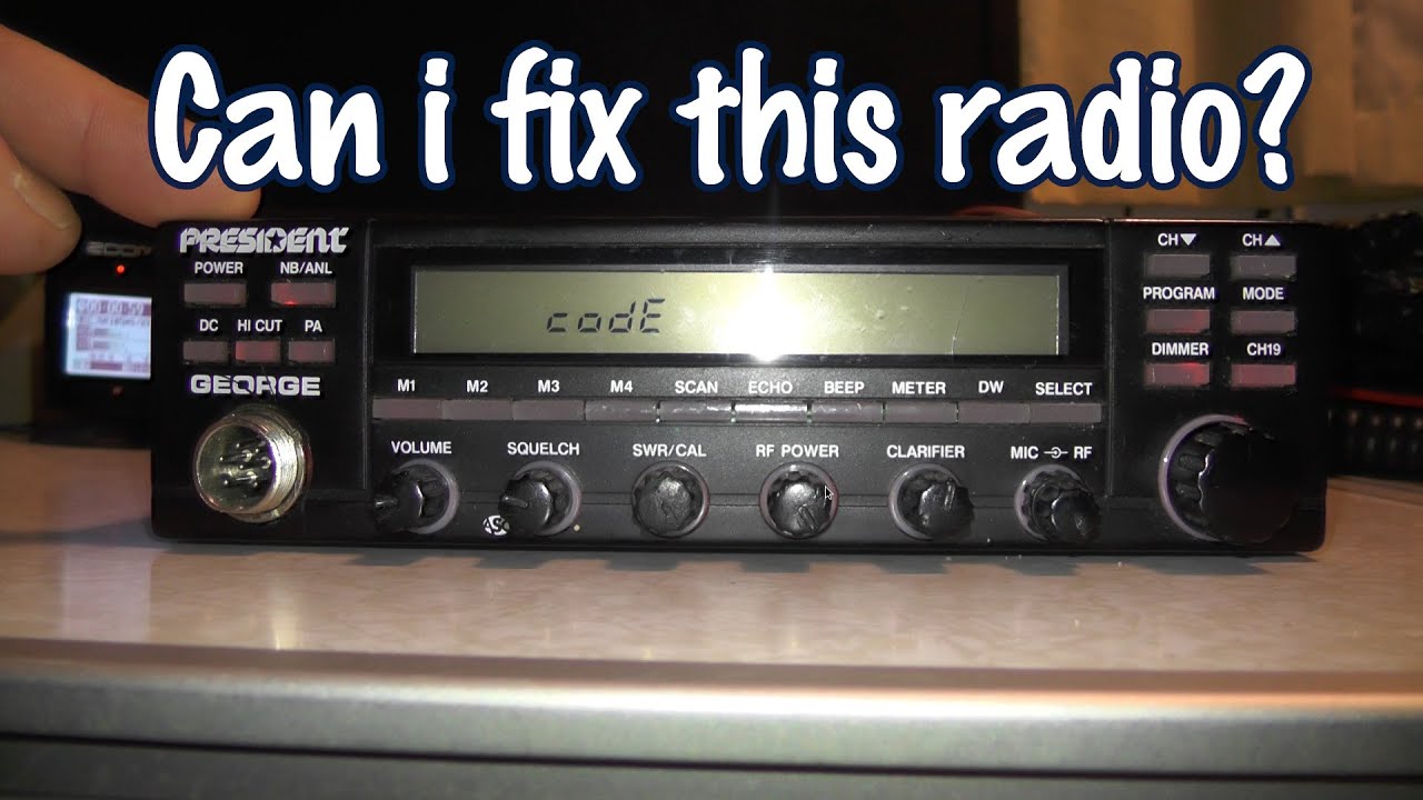 Can i fix this radio? - YouTube