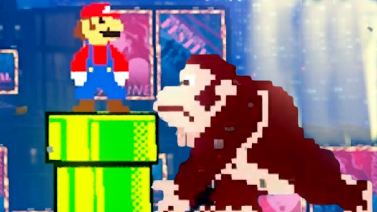 Mario Vs. Donkey Kong in Super Mario Odyssey | DK + Pauline Singing ...