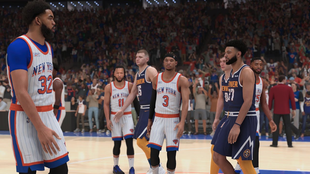 DENVER NUGGETS vs NEW YORK KNICKS GAMEPLAY PS5 { 4K ULTRA HD } - YouTube