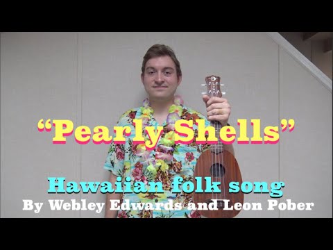 "Pearly Shells" Hawaiian Ukulele Cover - YouTube