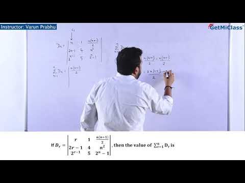Code Explanation Array Index Math JEE 12th Mathematics Determinants - YouTube