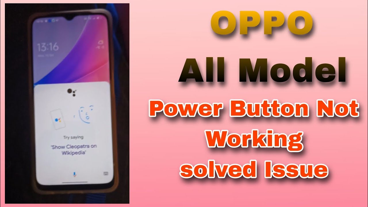 OPPO All Model Power Button Not Working (Setting Change)👍 - YouTube