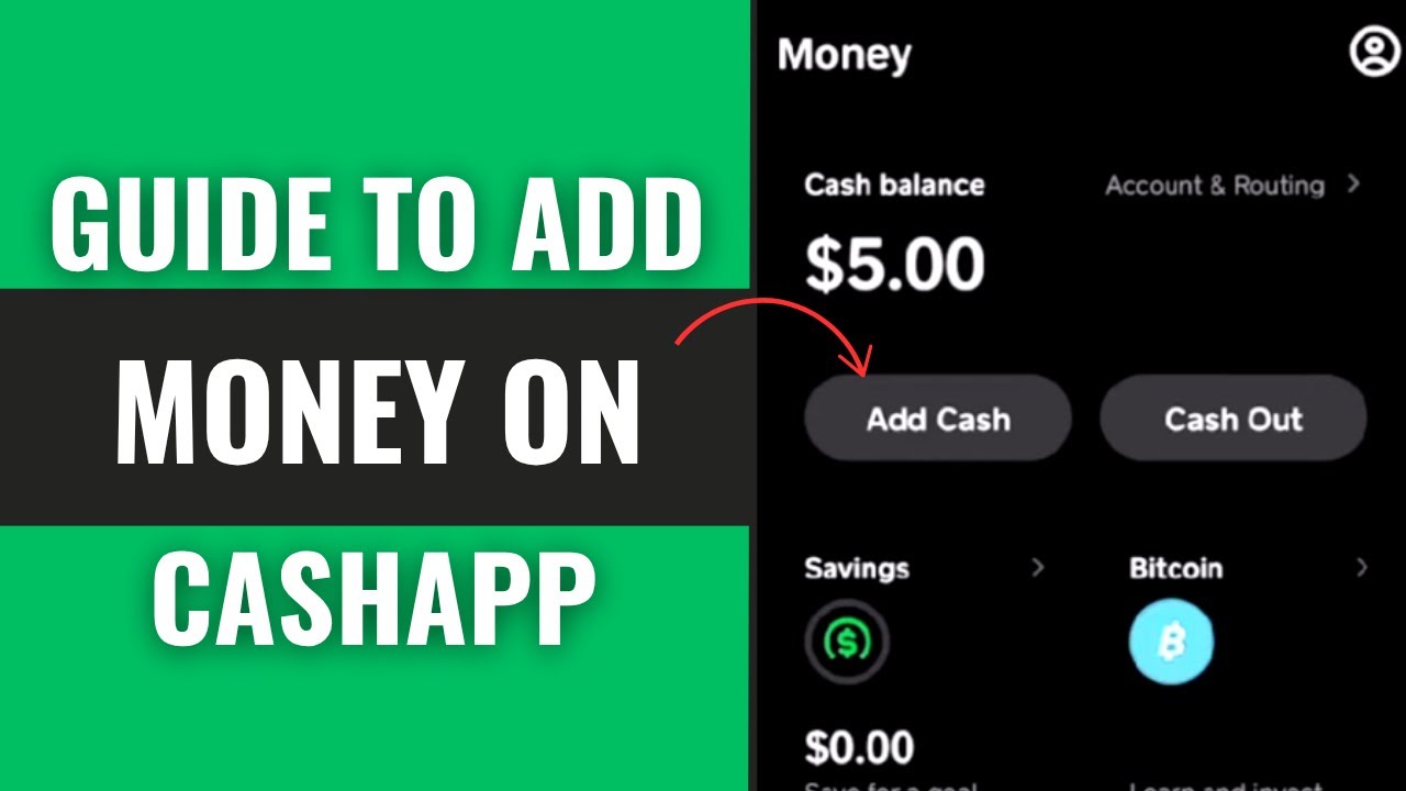How to Add Money to Cash App - YouTube