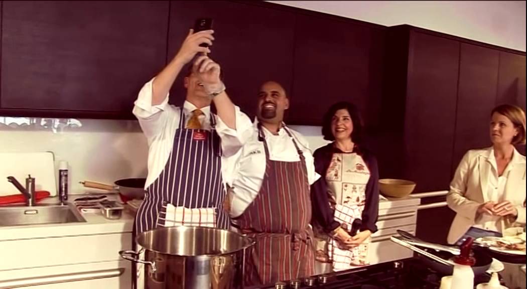 Chef Demo on Q8Food Festival: Ahmed Al-Bader with US Ambassador ...