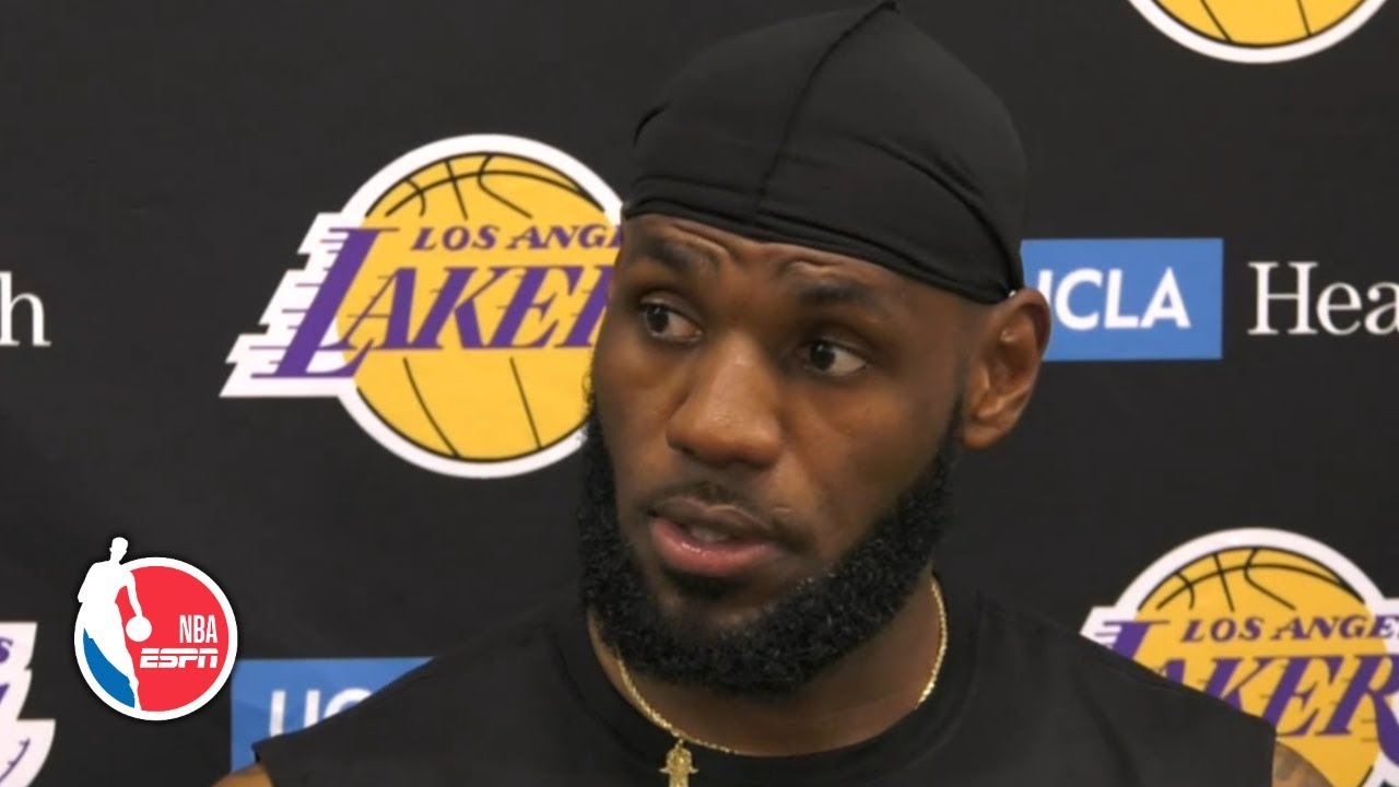 LeBron is focused on building chemistry with AD and new Lakers ...