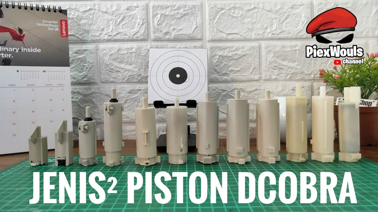 Jenis Jenis Piston Dcobra - Yuukk liat bedanya - YouTube