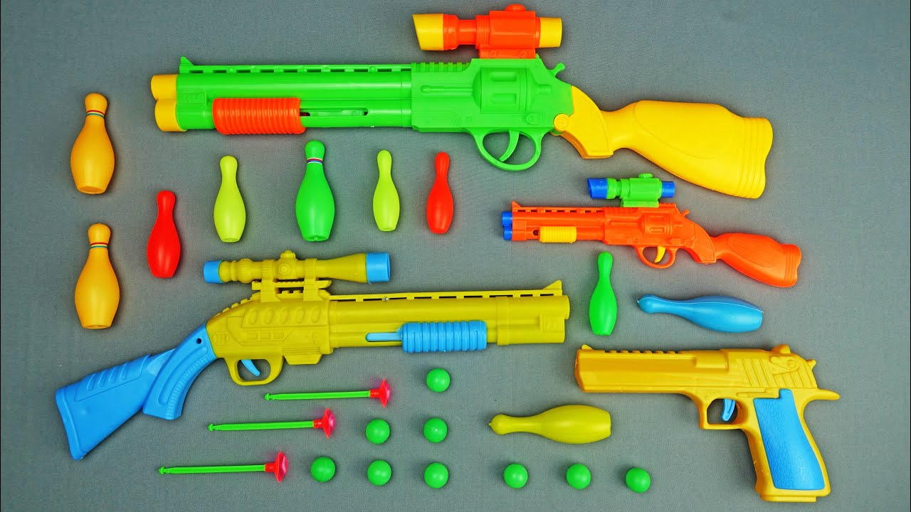 Funny Shotgun Toy Guns Weapons - Ball Bullet Shotgun - Arrow Bullet ...