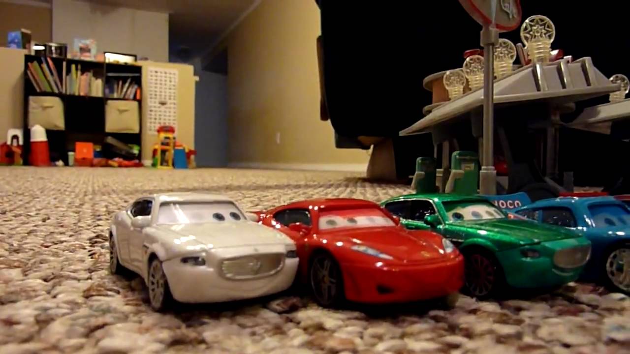 Elijah's Disney Cars Collection for Christmas 2009 - YouTube