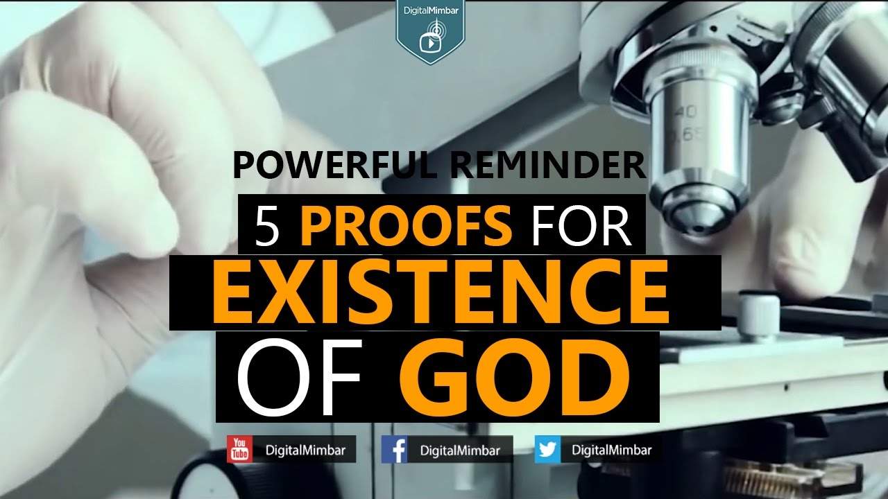 5 Proofs for Existence of God | Powerful Reminder - YouTube