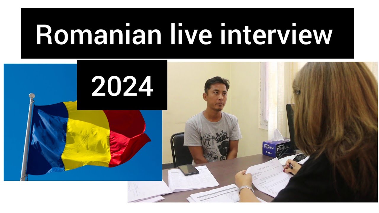 live interview for Europe | jobs interview Romanian | important video ...