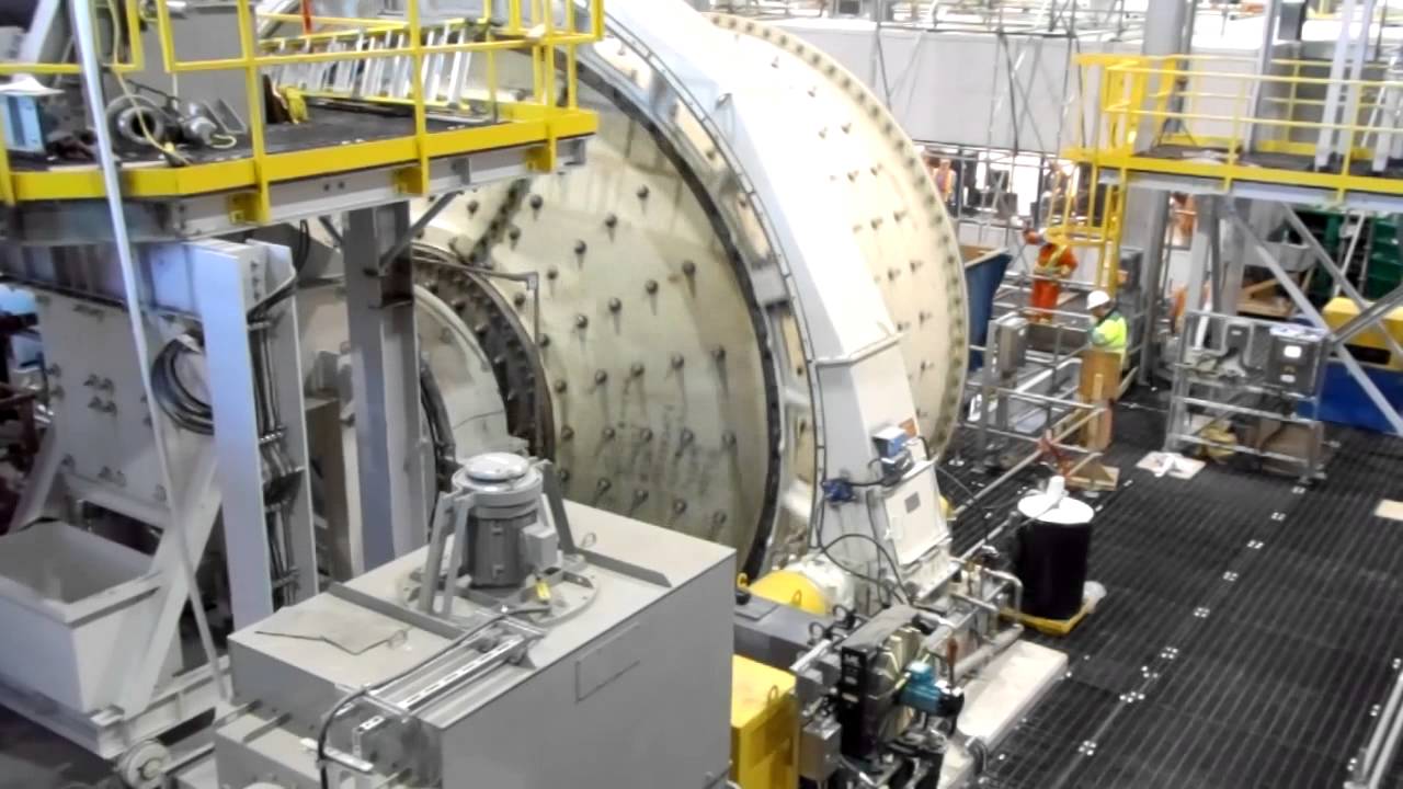 Rubicon Minerals Corp: SAG Mill First Run Phoenix Gold Project - YouTube