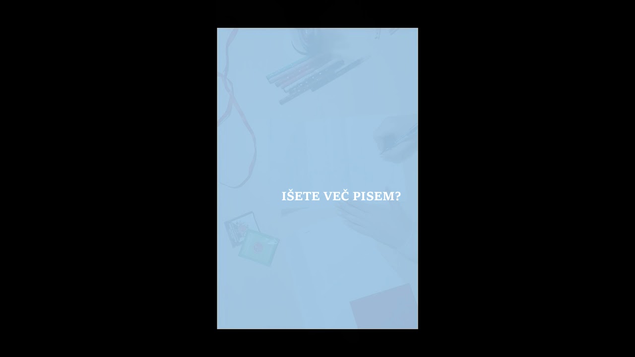 Kako poslati pismo za lepši dan? - YouTube