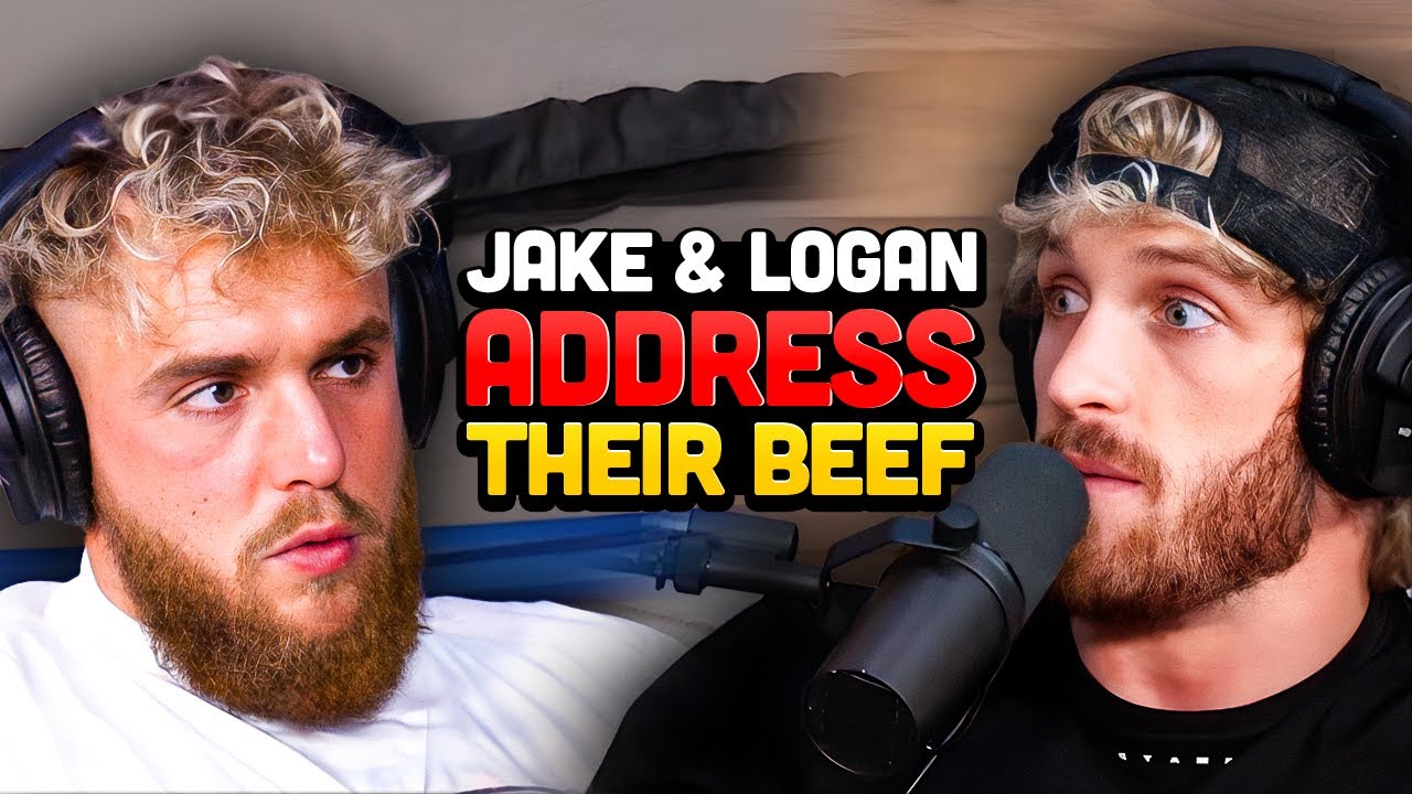 Jake Paul & Logan Paul Address Their Beef Face To Face - YouTube
