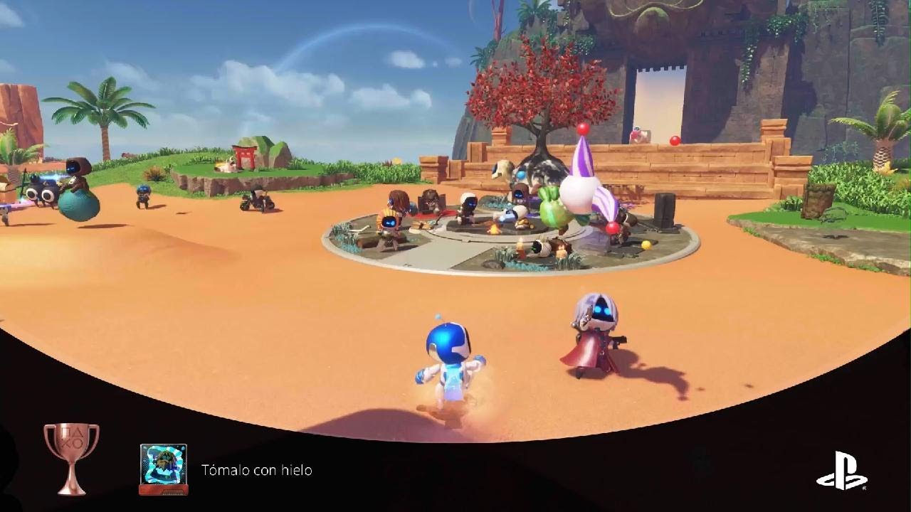 Astro Bot - Thaw, God of Thunder! Trophy Guide - YouTube