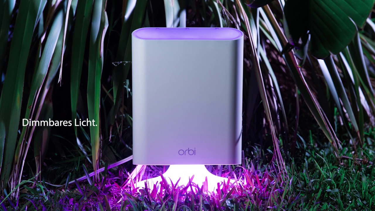 NETGEAR - Orbi Outdoor Mesh WLAN Add On Satellit - YouTube