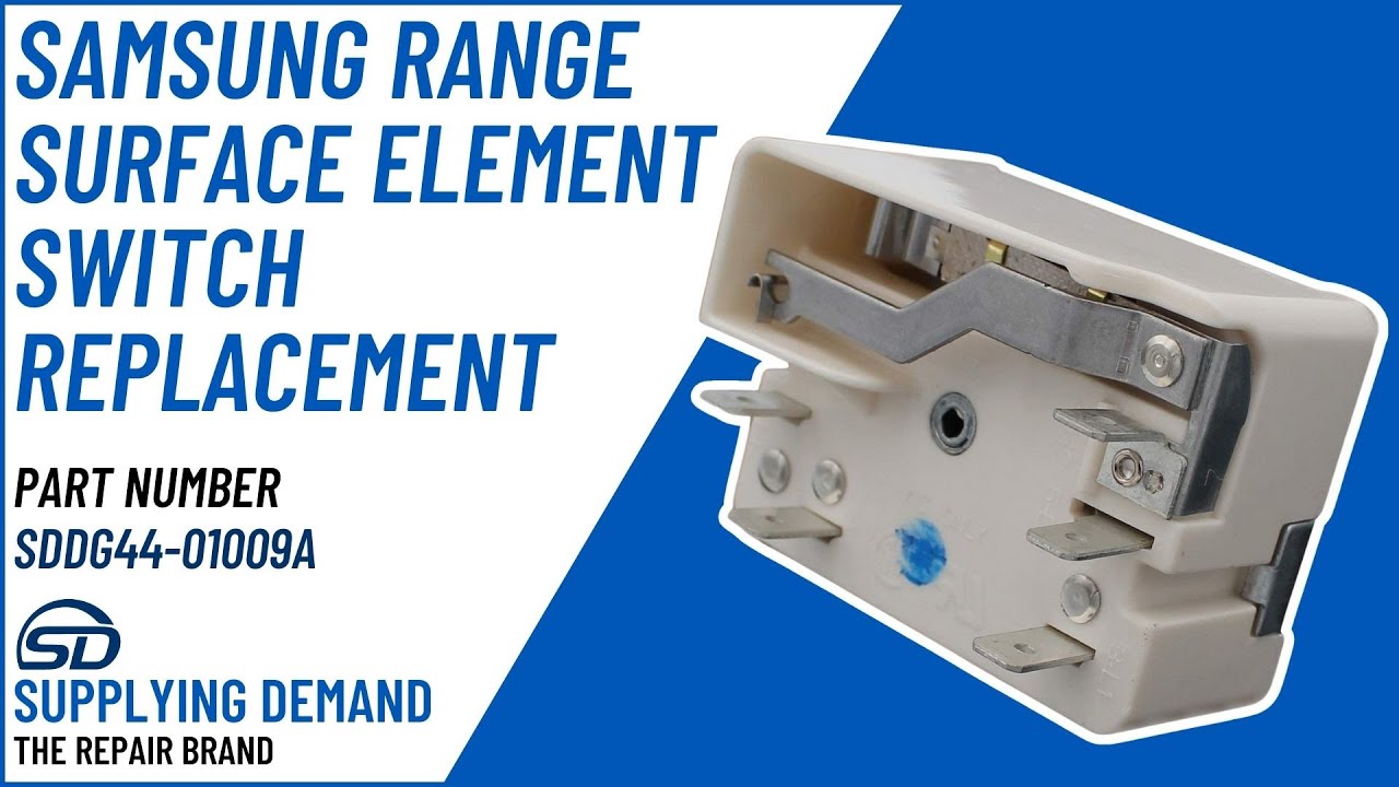 How to Replace a Supplying Demand DG44-01009A Range Dual Surface ...
