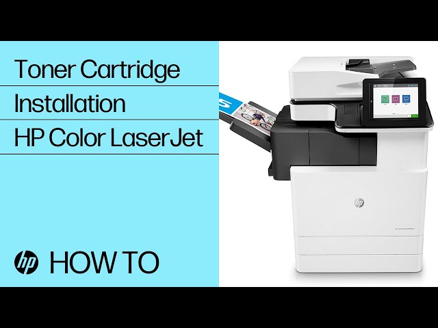 HP Color LaserJet Managed MFP E87640, E87650, E87660 - Replace the ...