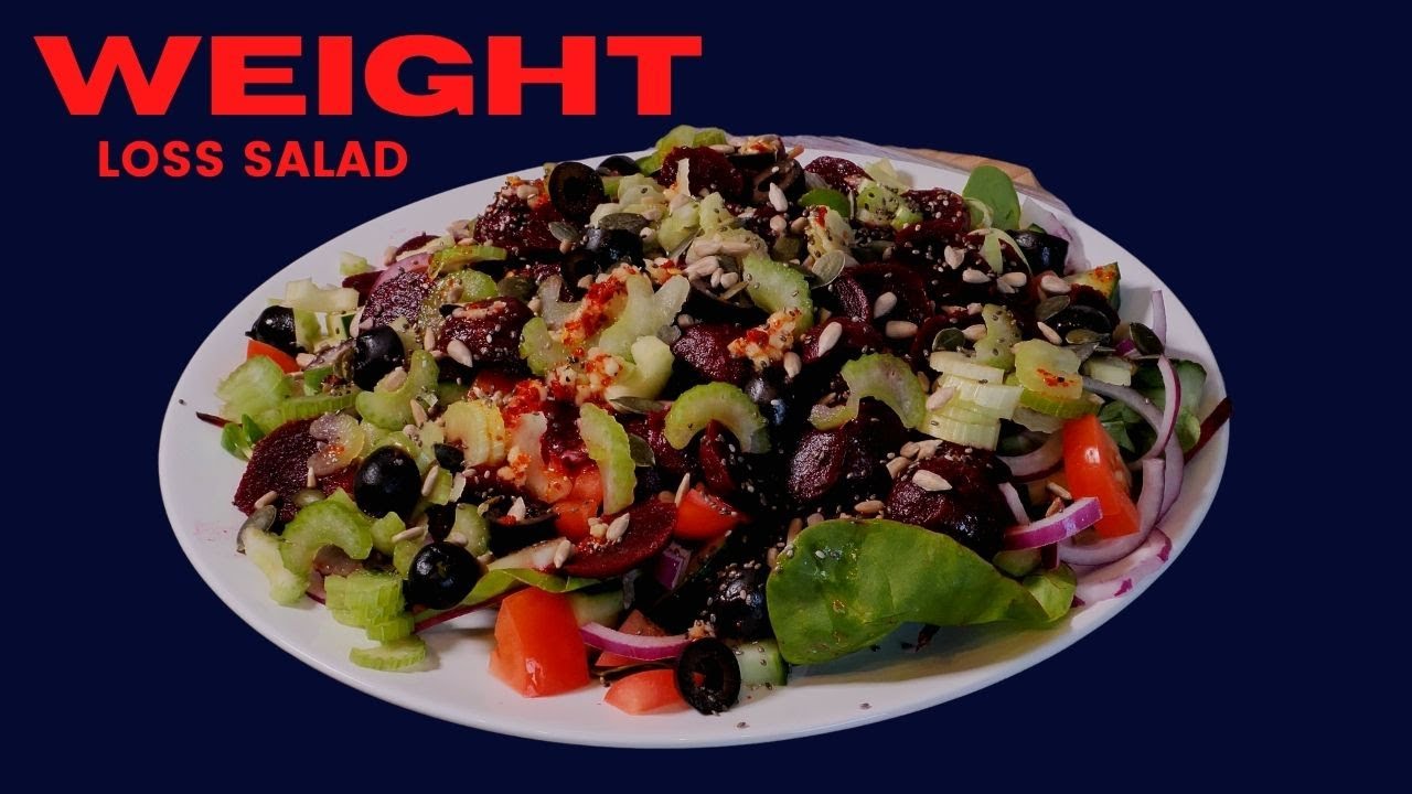 Meat Free Monday Salad No Exercise No Diet Only Once A Day !! Weight ...