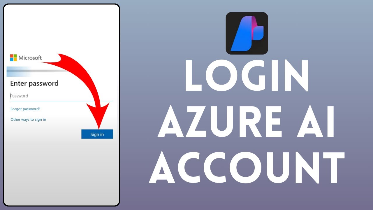How to Login to Azure AI Account (2024) | Sign In to Azure AI Account ...