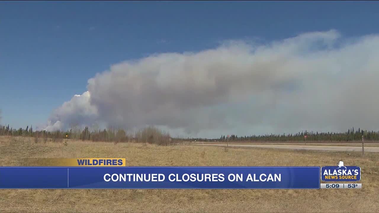 Alaska Highway closures, evacuations impacting drivers - YouTube