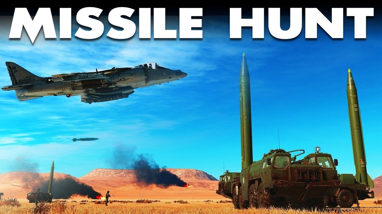 The Harrier Goes Missile Hunting | DCS World - YouTube
