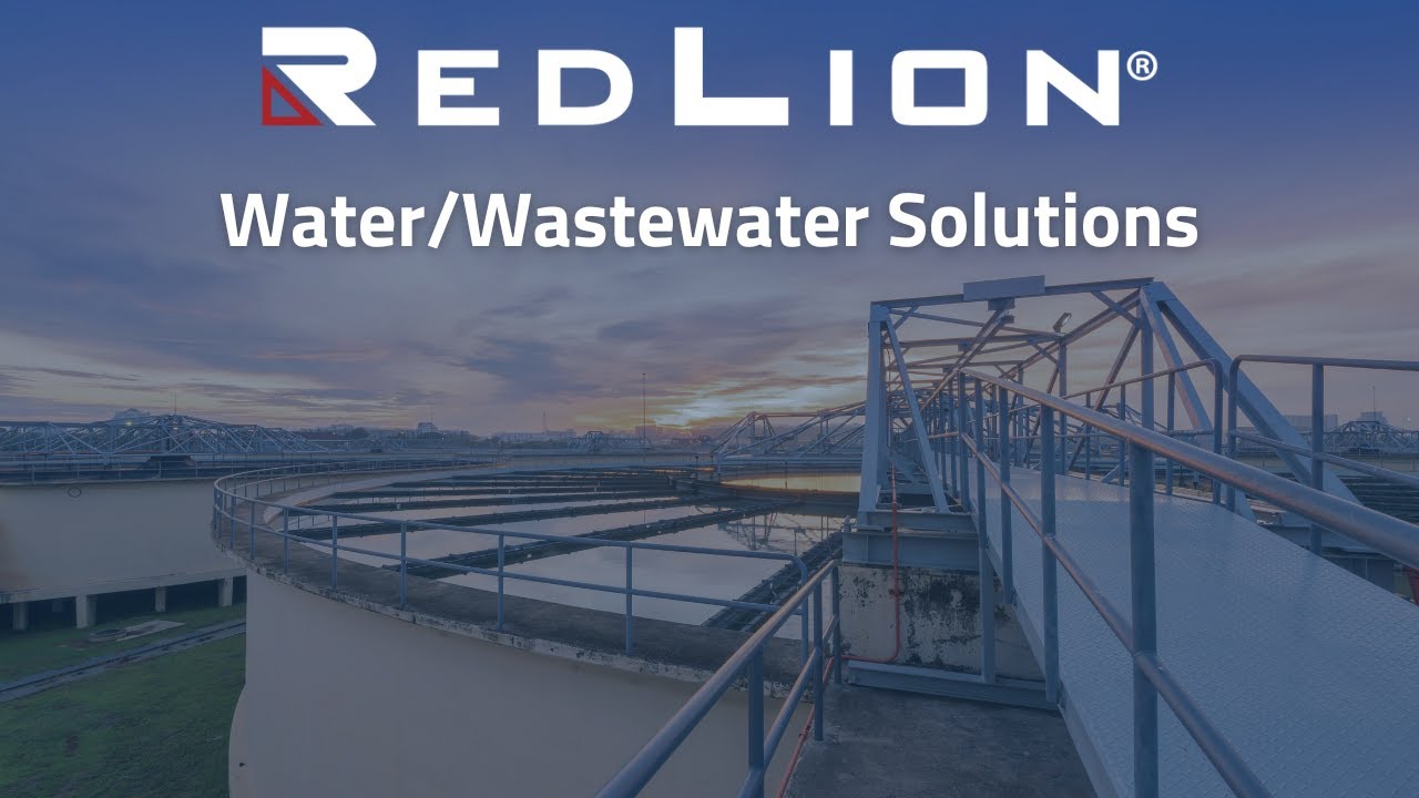 Water/Wastewater Solutions | Red Lion Controls - YouTube