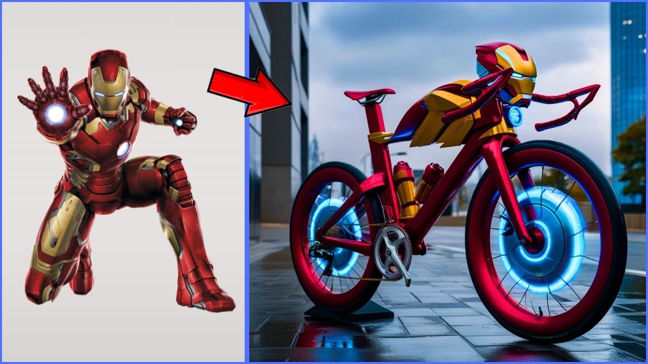 AVENGERS But BICYCLE 🚲 (marvel & DC) All Characters 2024 🔥 - YouTube