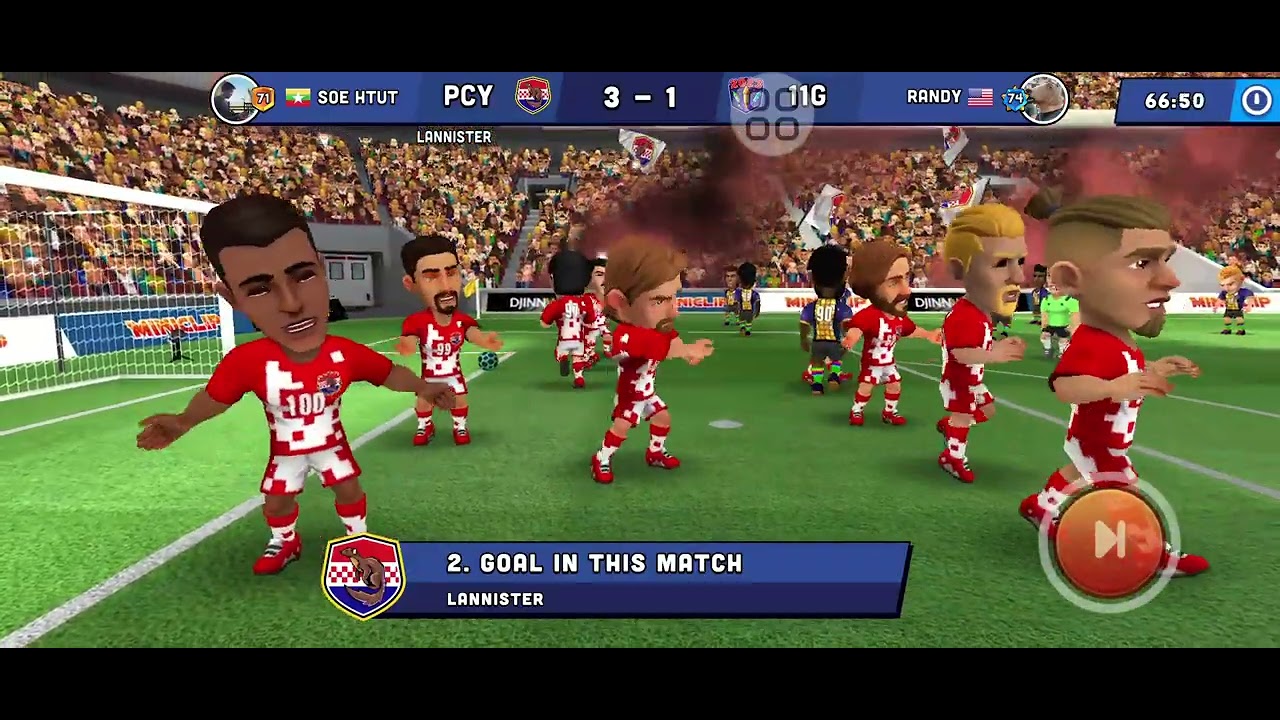 Mini Football Gameplay #60 Legend's Cup - YouTube