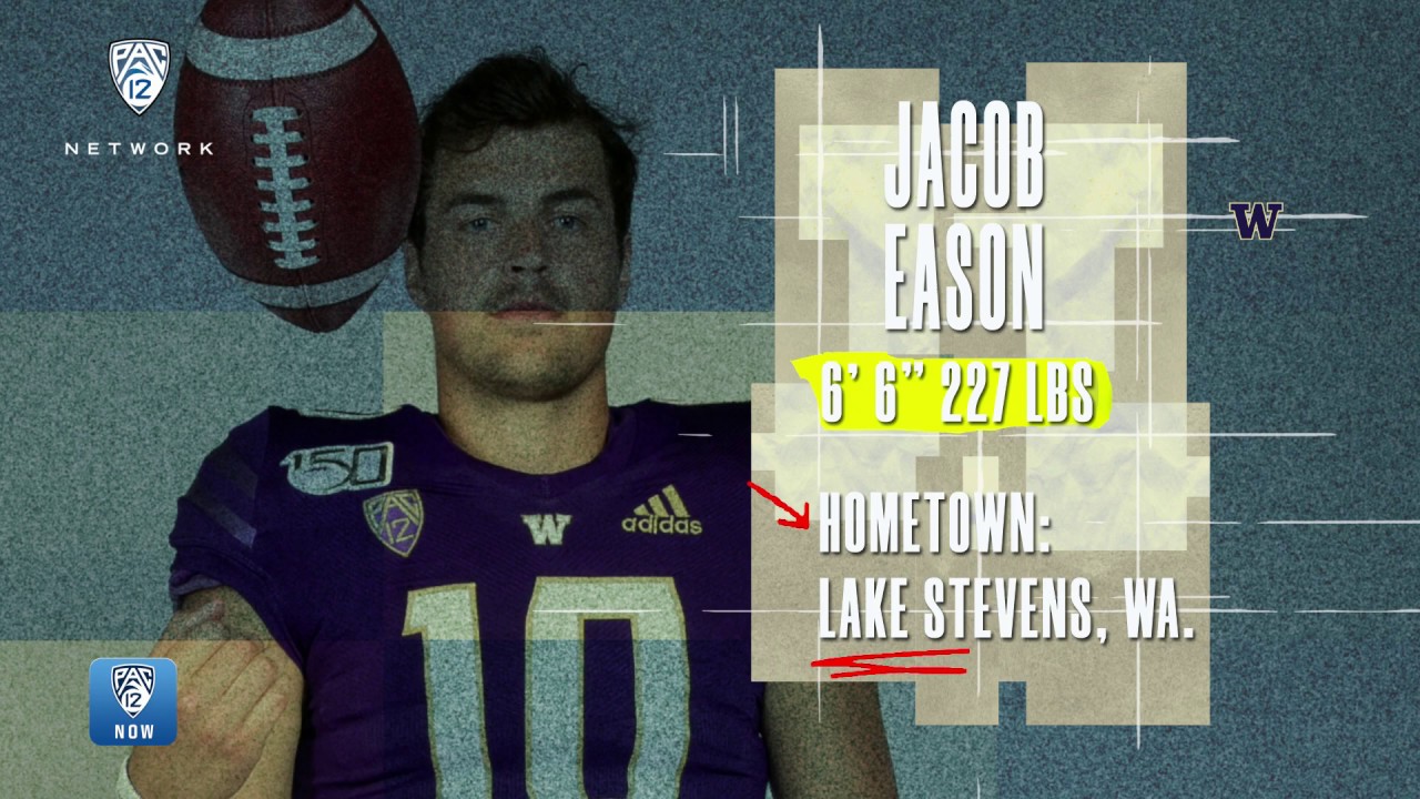 FB: NFL Draft Highlights ~ Washington QB Jacob Eason - YouTube